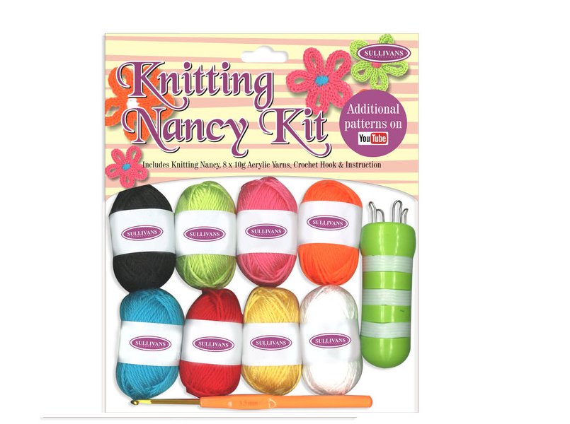 Knitting Nancy Kit | Set On Sewing and Craft