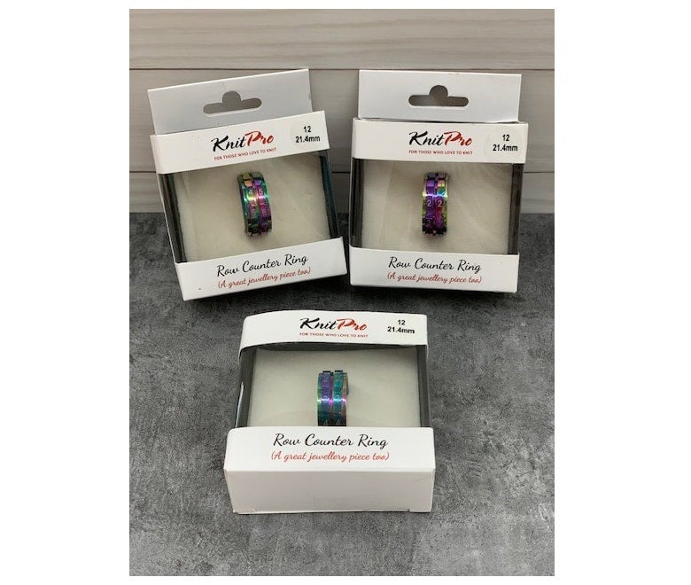 Row Counter Ring - Knit Pro - Size 12 -21.4mm | Set On Sewing and Craft